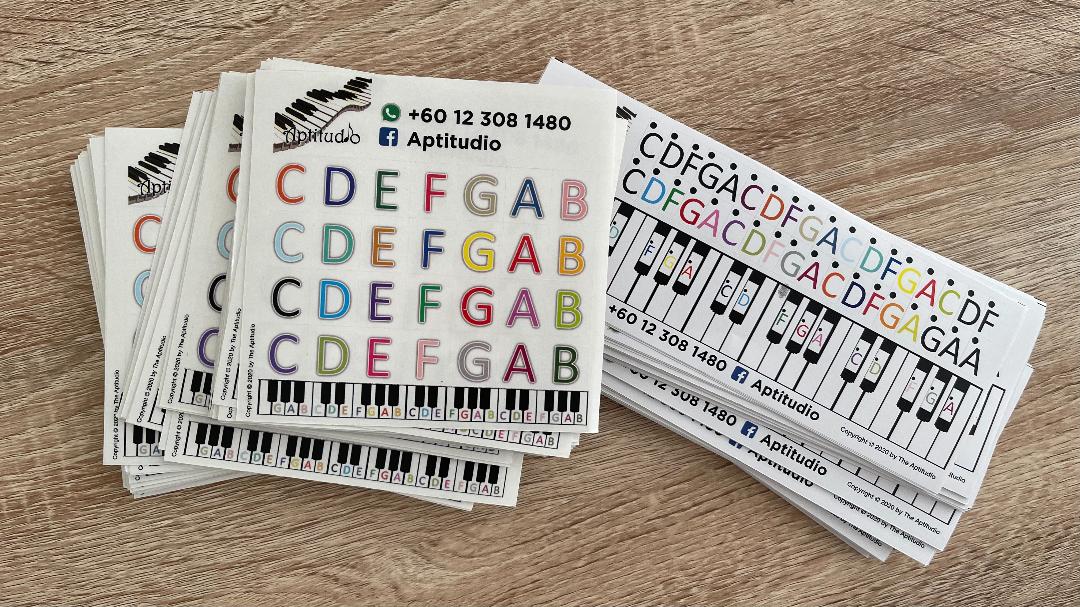 Special Needs Music Lesson using Colour Coded Alphabet System